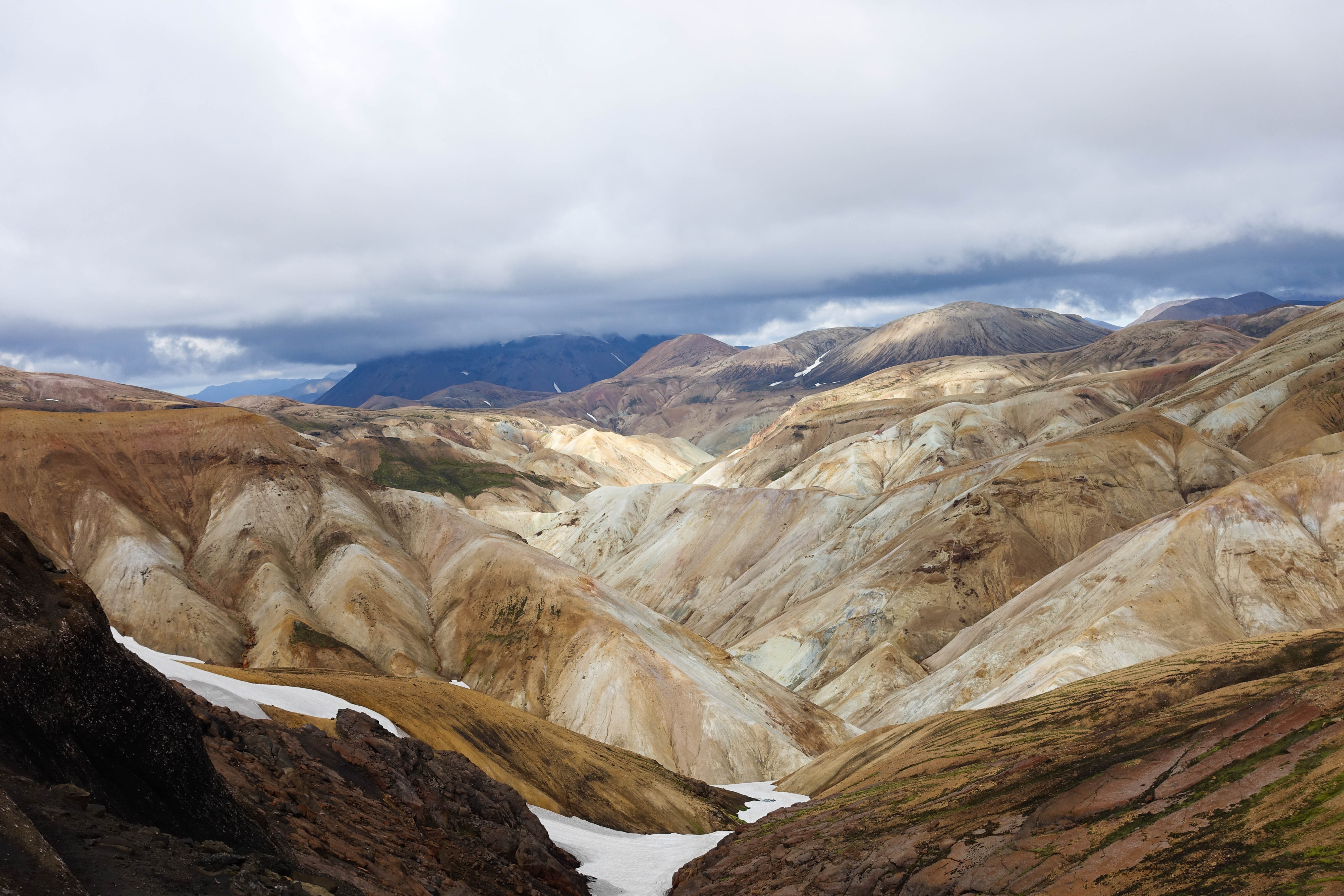 Hiking the Laugavegur Trail in Iceland – rose in midair